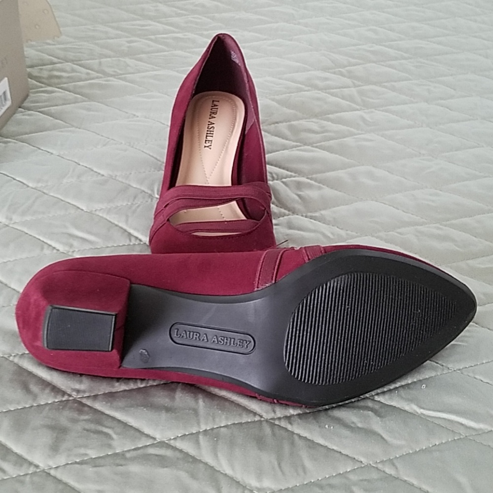 Laura Ashley Merlot Shoes La-Oriel - Gem
